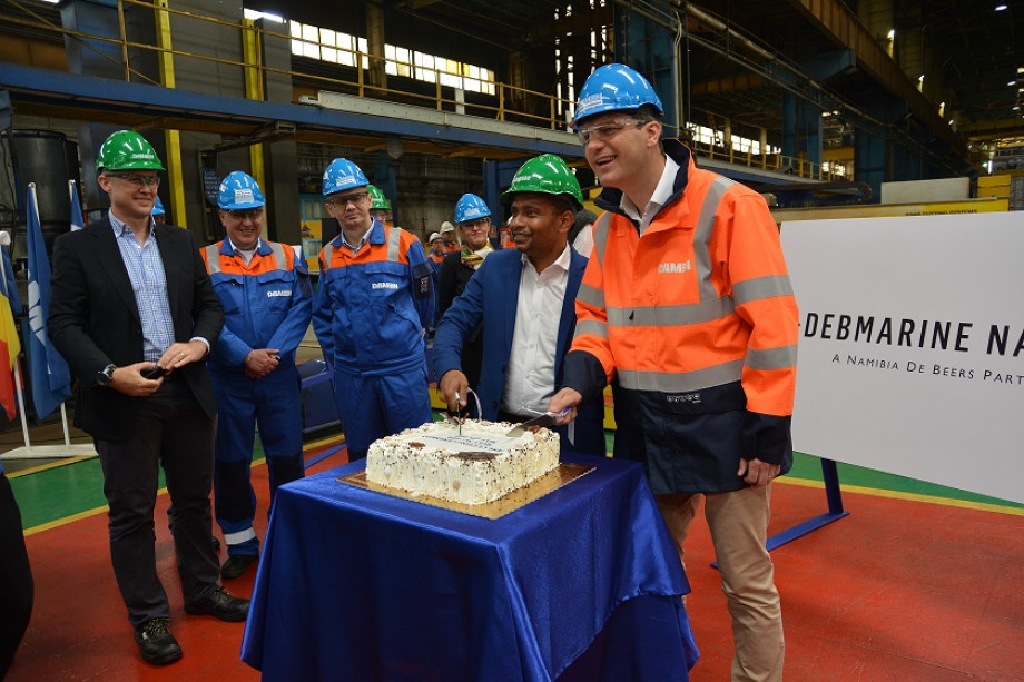 First steel cutting takes place at Mangalia shipyard of Debmarine ...